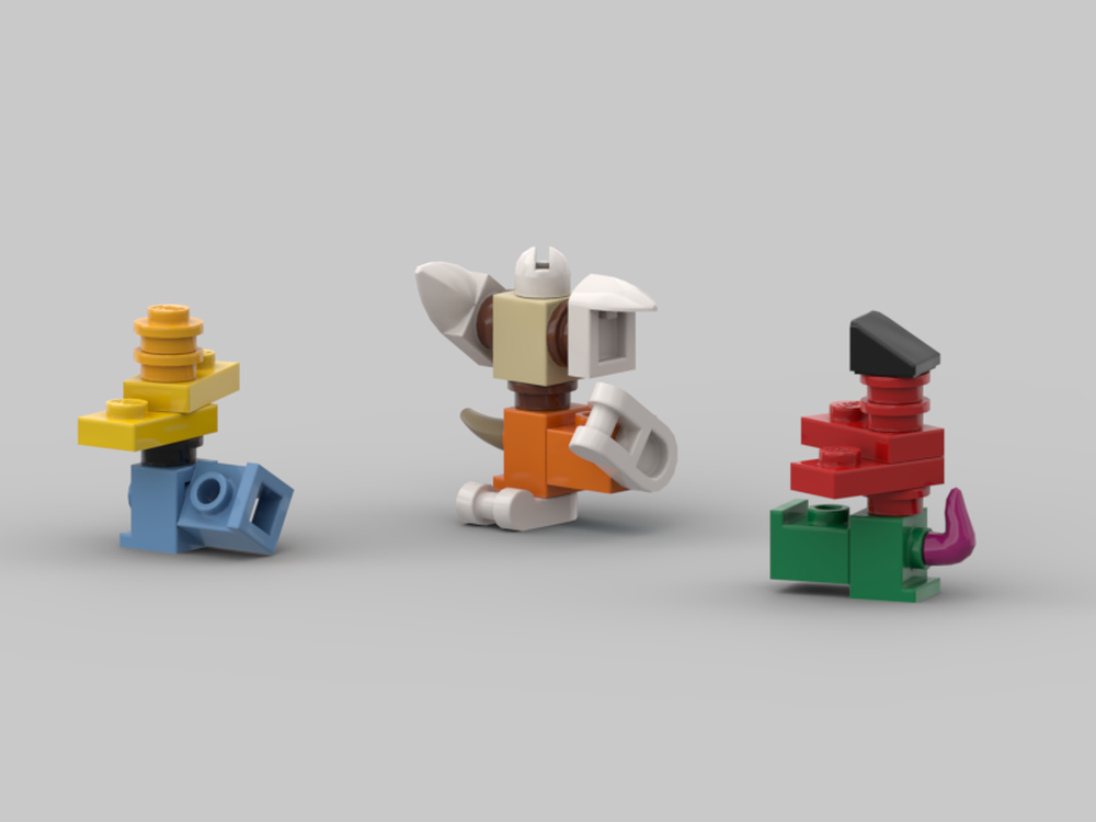 LEGO MOC Fantasy RPG - monks by bricklish | Rebrickable - Build with LEGO