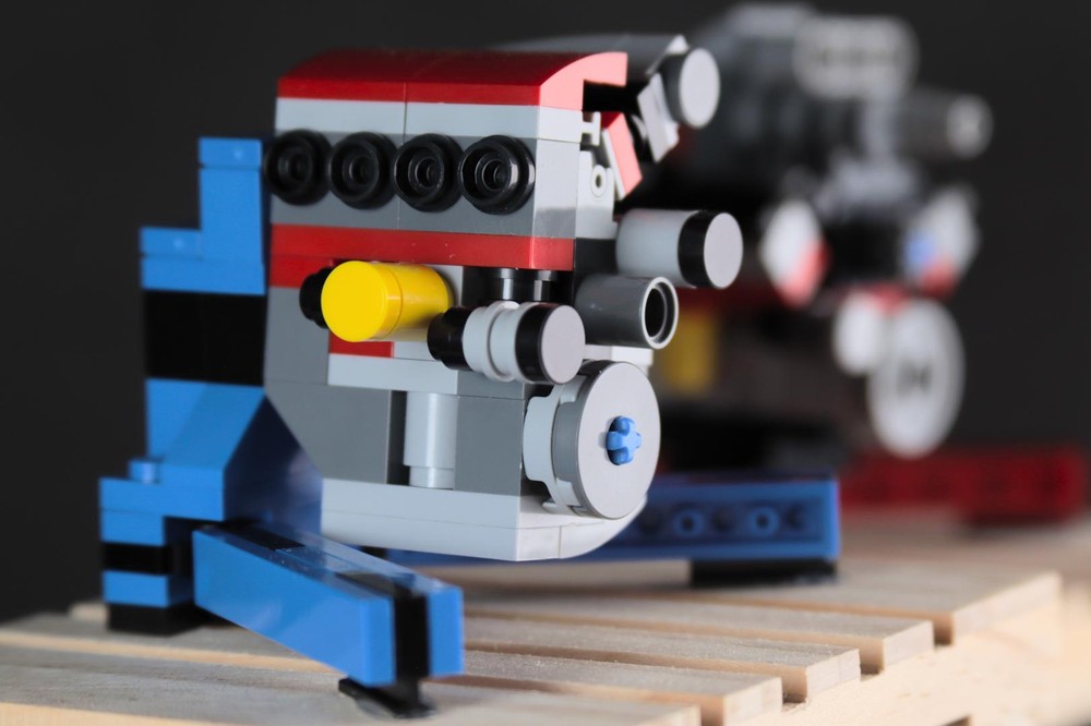 LEGO MOC Honda F20C 4 Cylinder Engine & Engine Stand by ...