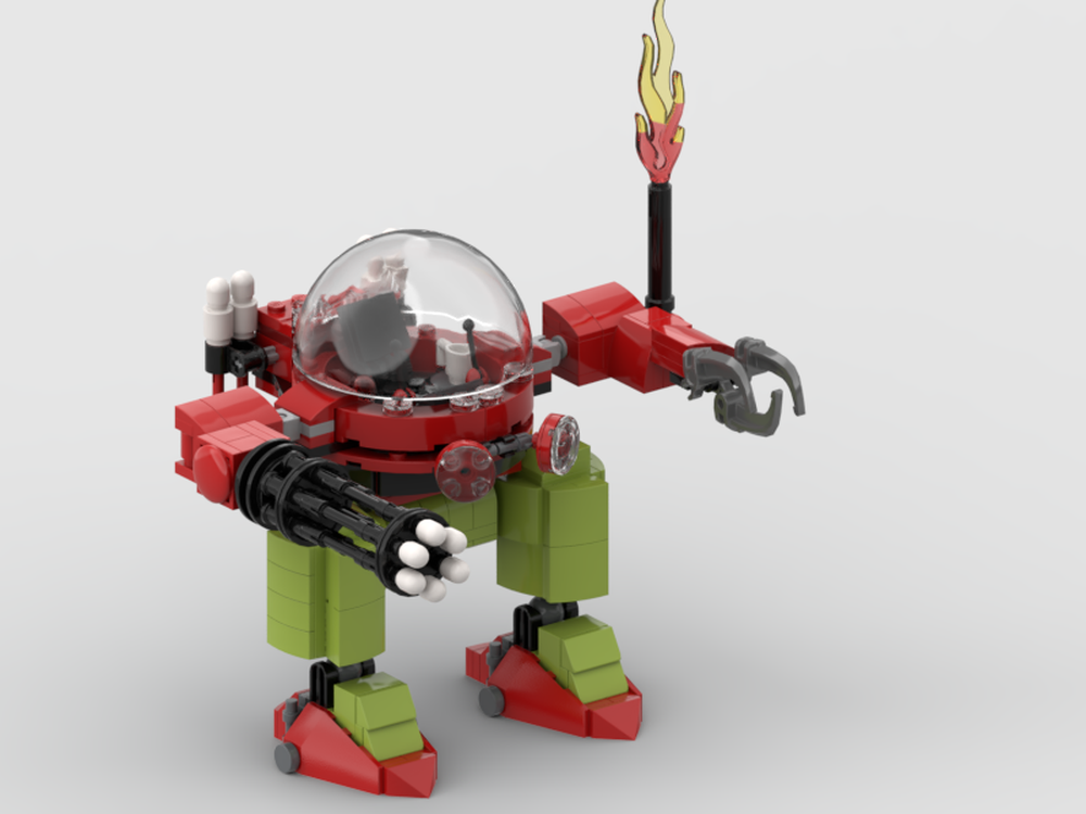 LEGO MOC The Grinch Mech That Stole Christmas improved by gijoseph25b ...