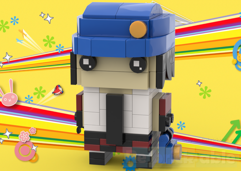 LEGO MOC Marie BrickHead - Persona 4 Golden by GoldengamerLego ...
