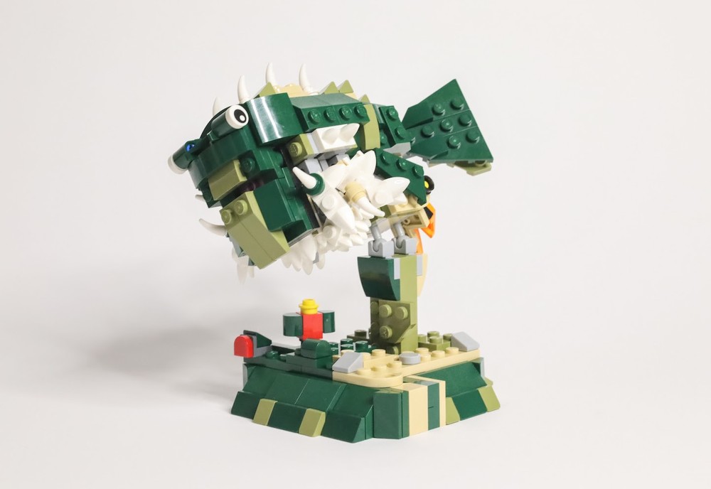 LEGO MOC 31121 - Pufferfish by BloodyPun | Rebrickable - Build with LEGO