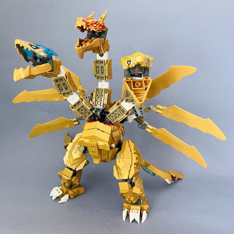 LEGO MOC AMOC 71774 - KING GHIDORAH by TheLegoGuy31 | Rebrickable ...