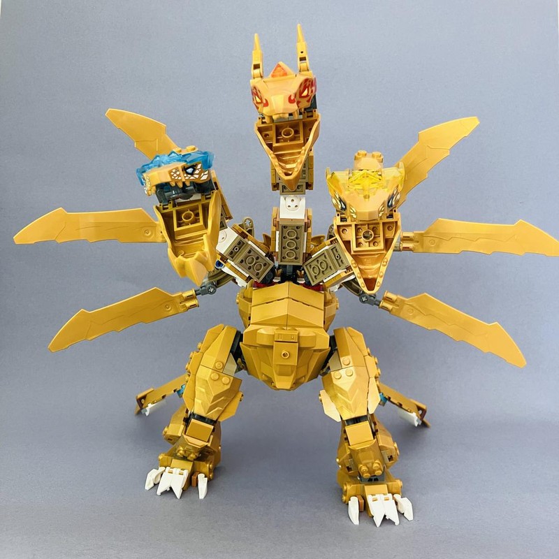 LEGO MOC AMOC 71774 - KING GHIDORAH by TheLegoGuy31 | Rebrickable ...