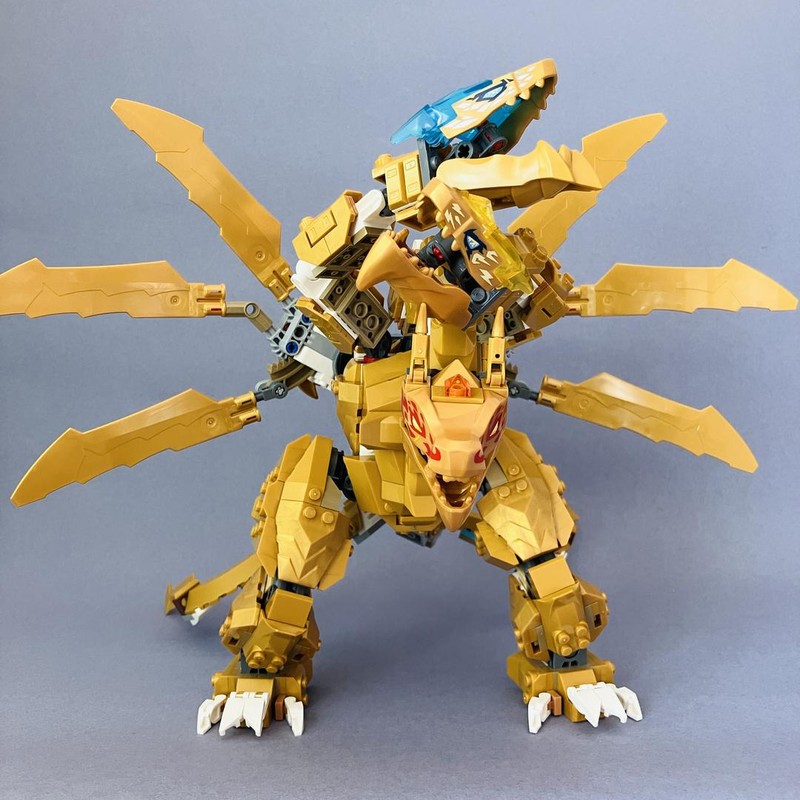 LEGO MOC AMOC 71774 - KING GHIDORAH by TheLegoGuy31 | Rebrickable ...