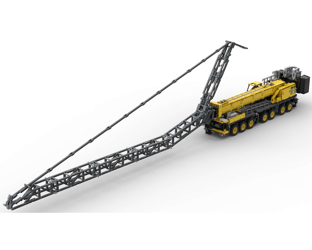 LEGO MOC-164002 Luffing Jib for Grove GMK7550 by Stinkwell Exhaust ...