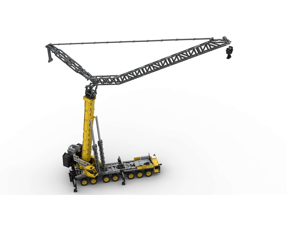 LEGO MOC-164002 Luffing Jib for Grove GMK7550 by Stinkwell Exhaust ...