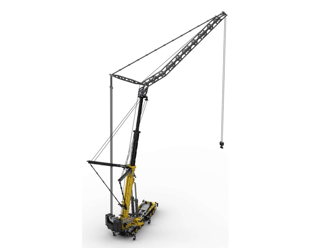 LEGO MOC-164002 Luffing Jib for Grove GMK7550 by Stinkwell Exhaust ...