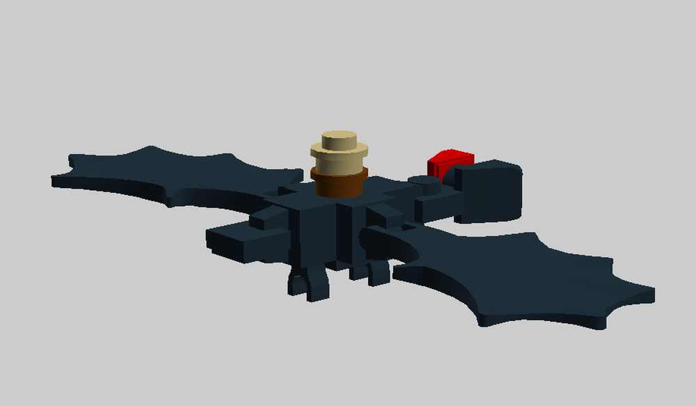 LEGO MOC Mini Toothless by Pondering Peregrine | Rebrickable - Build ...