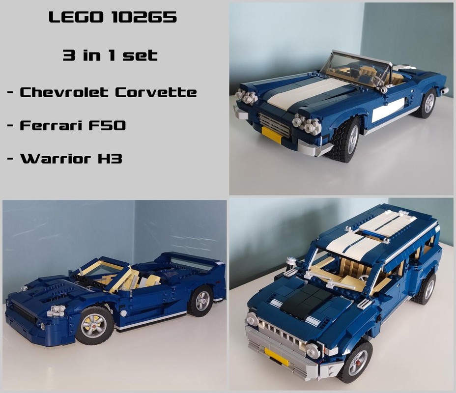 LEGO MOC 10265 3 in 1 set by Kirvet | Rebrickable - Build with LEGO