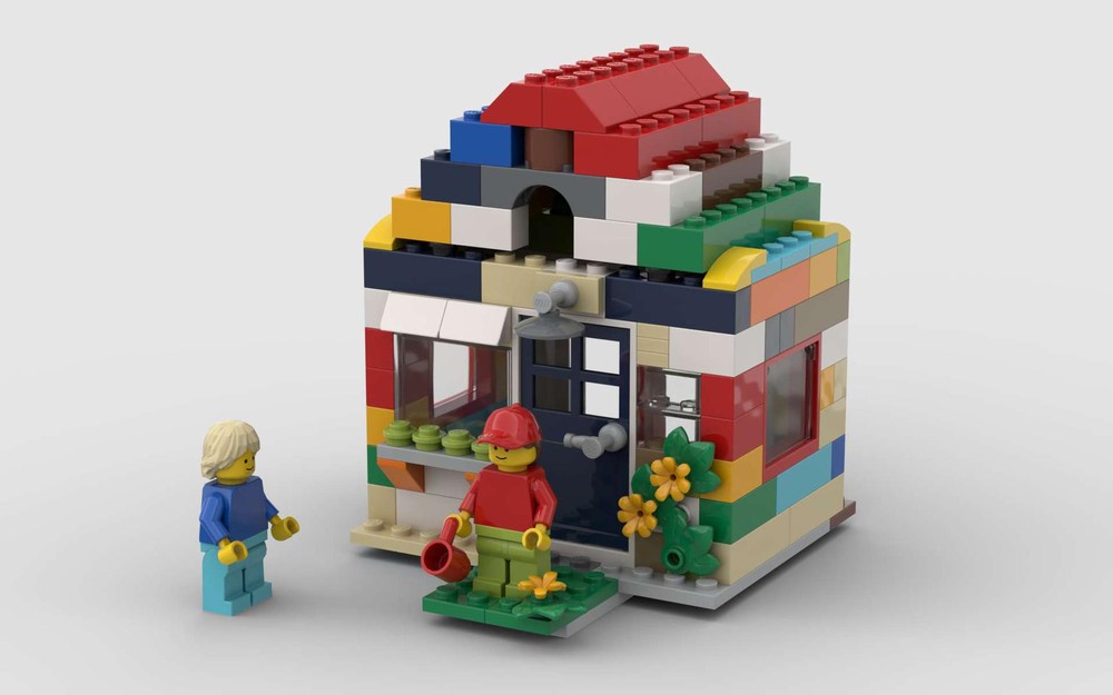 LEGO MOC 40357 Cosy House by johnny.tifosi | Rebrickable - Build with LEGO