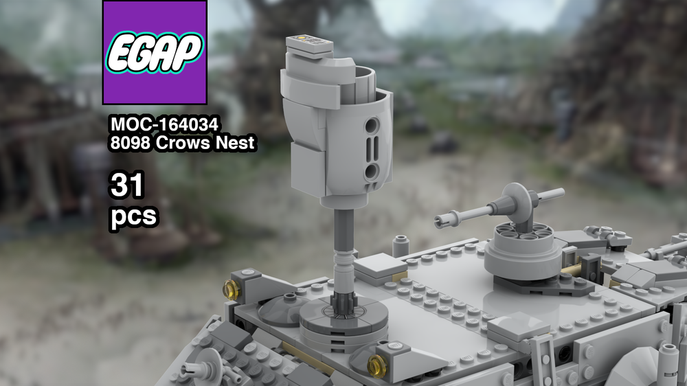 LEGO MOC 8098 Crows Nest by egap98 | Rebrickable - Build with LEGO