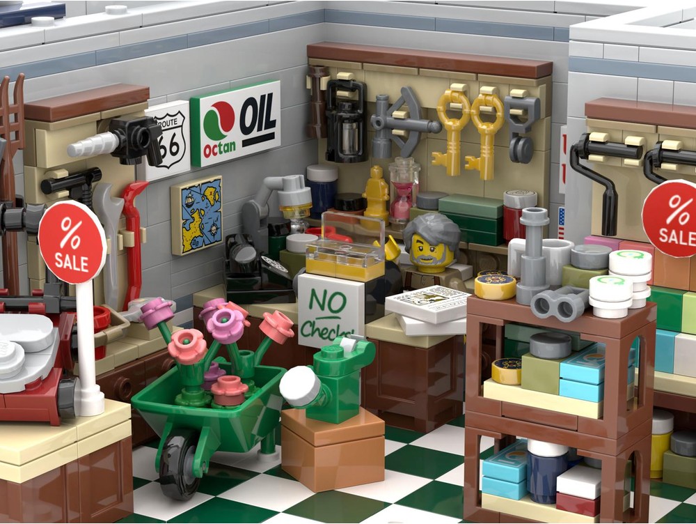 LEGO MOC Hardware Store and Apartment Renovation by Rich_Herbert ...
