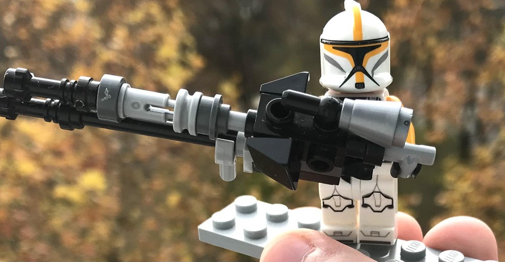 LEGO MOC Star Wars double barrel Sniper rifle by Redr2d25 | Rebrickable ...