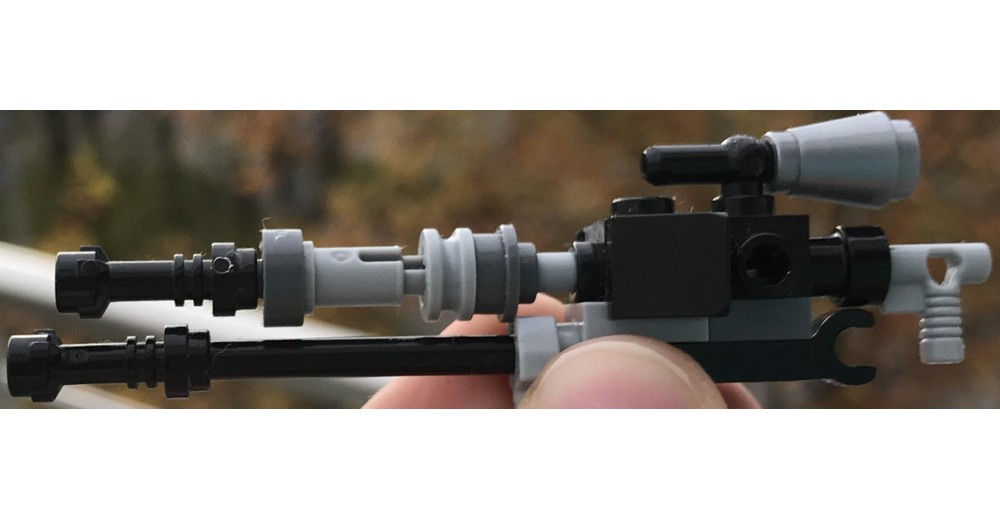 LEGO MOC Star Wars double barrel Sniper rifle by Redr2d25 | Rebrickable ...