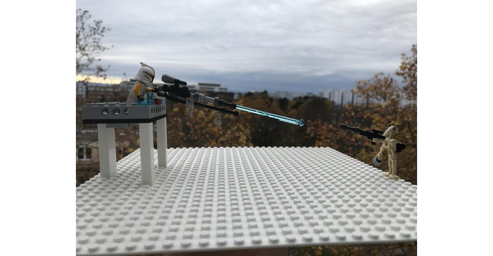 LEGO MOC Star Wars double barrel Sniper rifle by Redr2d25 | Rebrickable ...