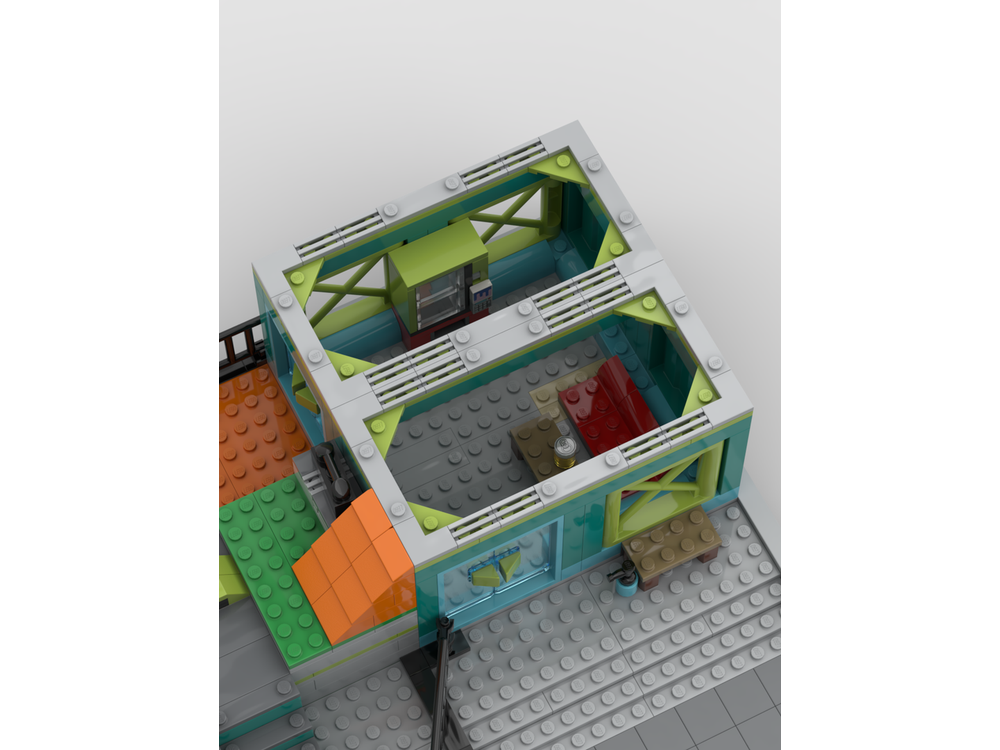 Lego Moc Street Skatepark Modular By Ktbrickworks Rebrickable Build