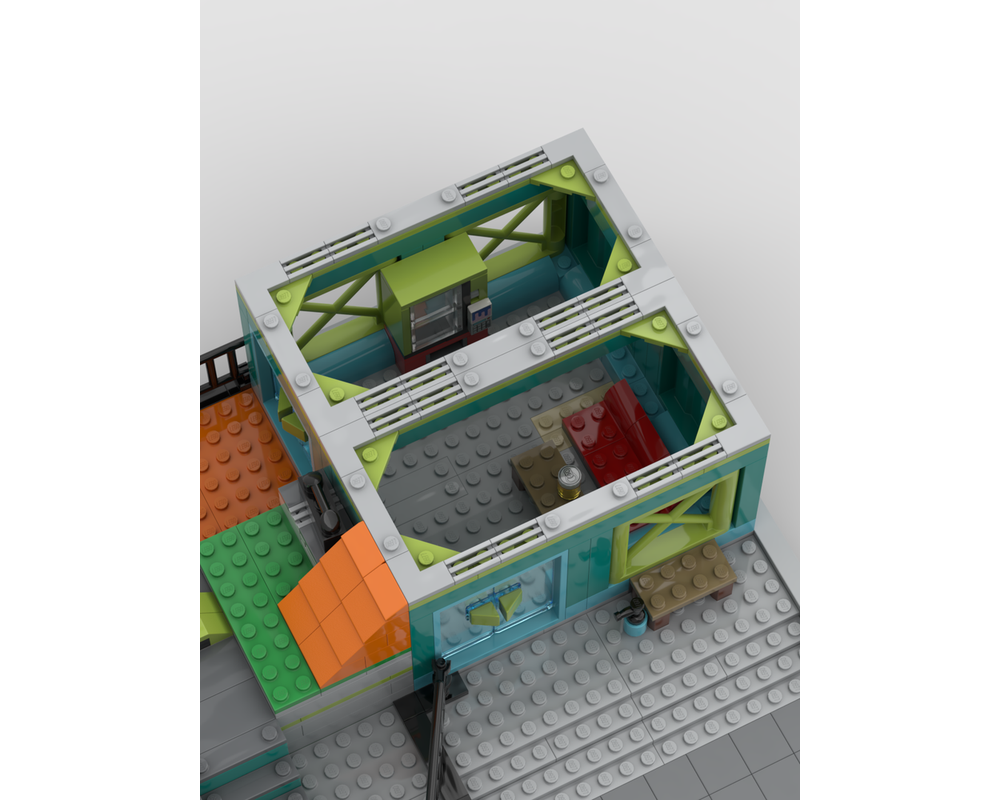 Lego Moc Street Skatepark Modular By Ktbrickworks Rebrickable Build