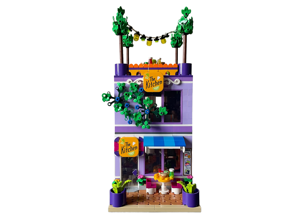 Lego Moc Community Kitchen Modular Alternate Build 2x 41747 By Re