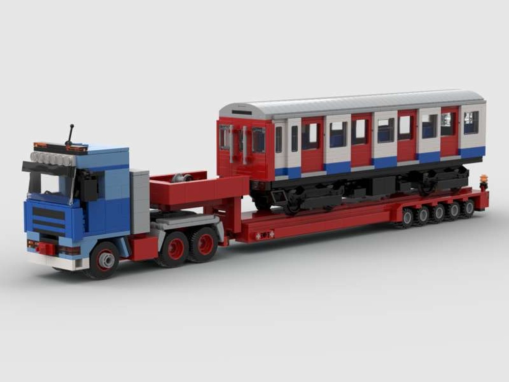 LEGO MOC Train Transporter by MOCerhead | Rebrickable - Build with LEGO