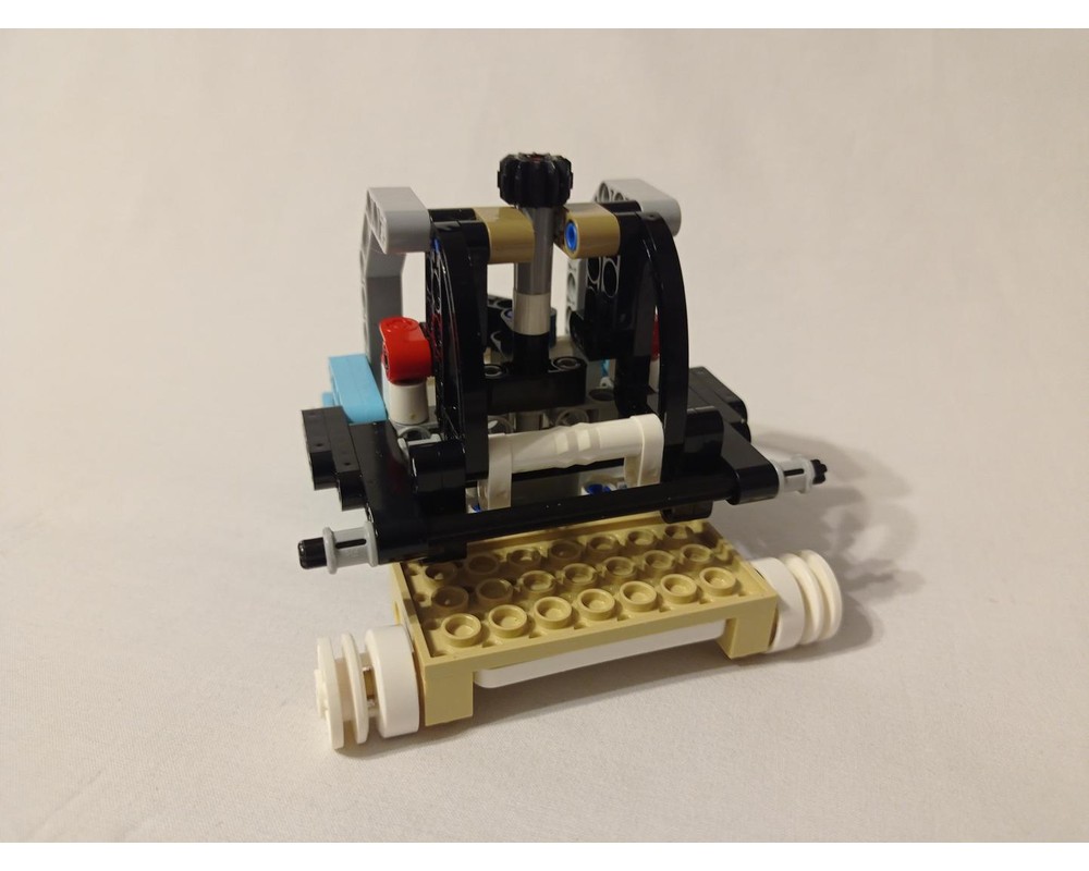 Lego Moc Road Roller 42133 Alternative By Erikgs Rebrickable Build