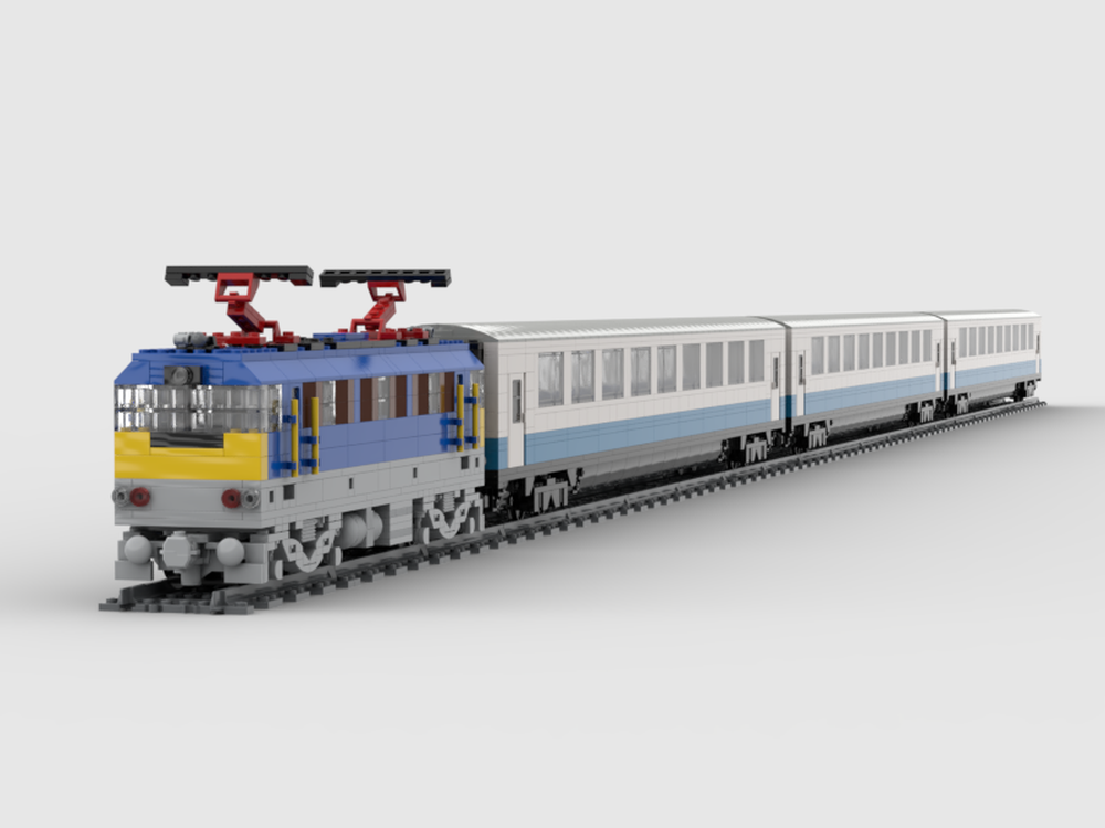 LEGO MOC Hungarian train pack (electric) by Jerrycica1 | Rebrickable ...