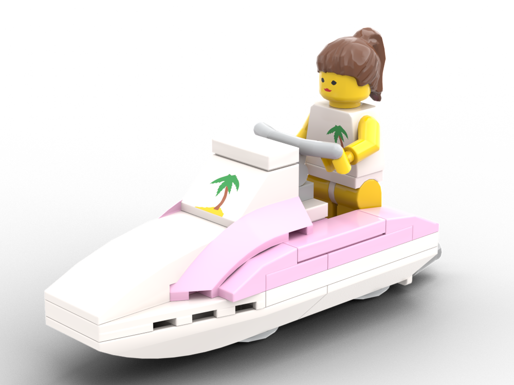 LEGO MOC Paradisa Jetski by MakeorBrick | Rebrickable - Build with LEGO