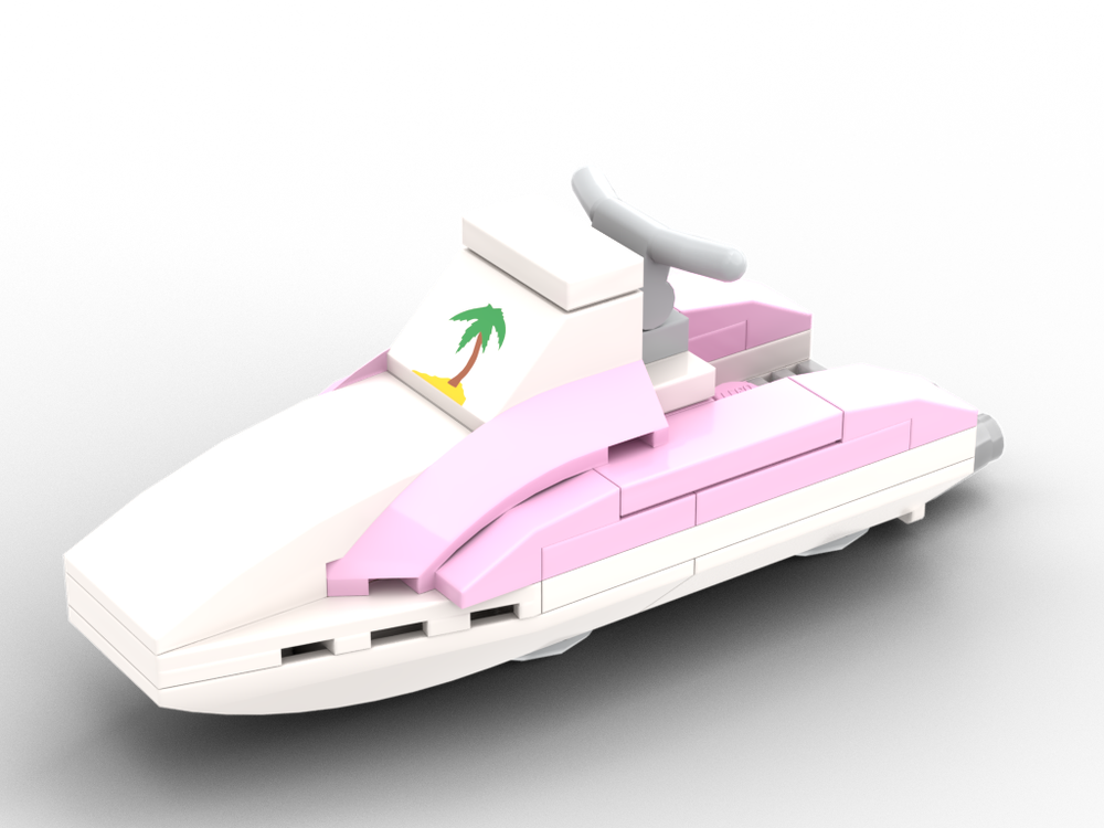 LEGO MOC Paradisa Jetski by MakeorBrick | Rebrickable - Build with LEGO