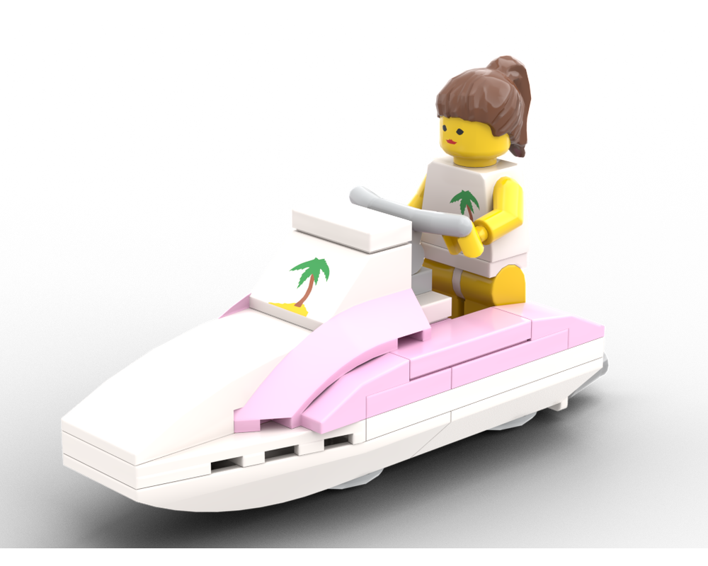 LEGO MOC Paradisa Jetski by MakeorBrick | Rebrickable - Build with LEGO