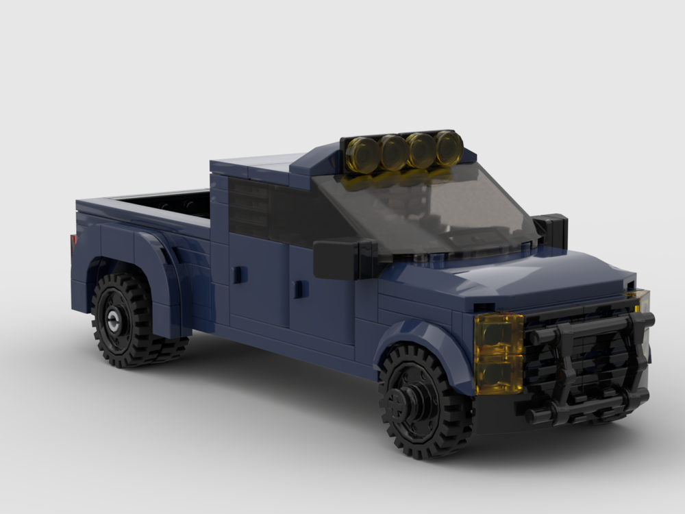 LEGO MOC Dually Pickup Truck by ShootYourBricks | Rebrickable - Build ...