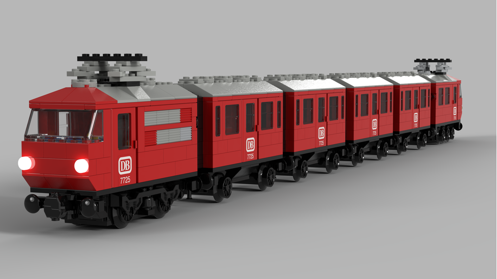 LEGO MOC Set 7725 - Powered Up with Hub, Motor and Lights by ...