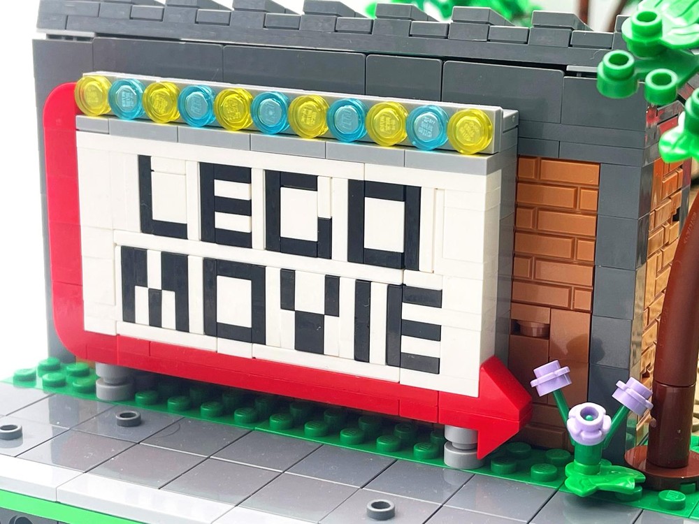 LEGO MOC Drive-In Movie Theater by IBrickedItUp | Rebrickable - Build ...
