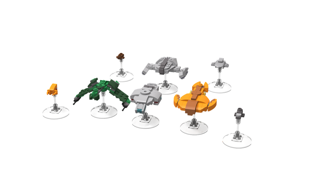 LEGO MOC Deep Space 9 Small Ship Pack Version 2 by LegendAJ ...