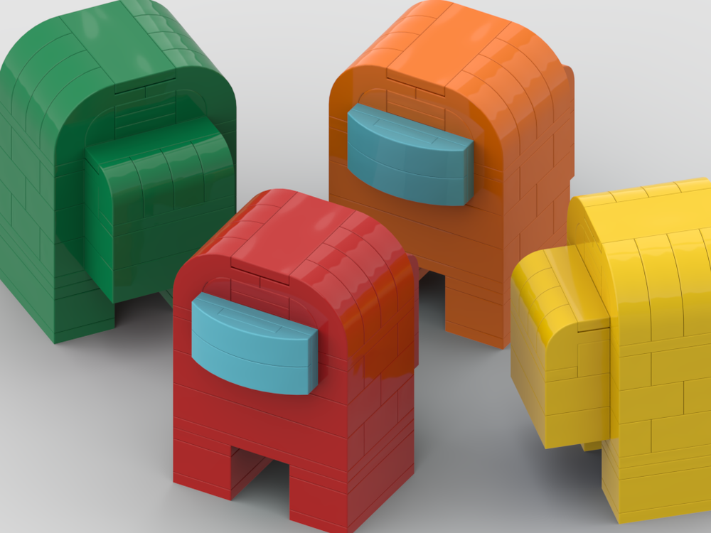 LEGO MOC Among Us by galmar | Rebrickable - Build with LEGO