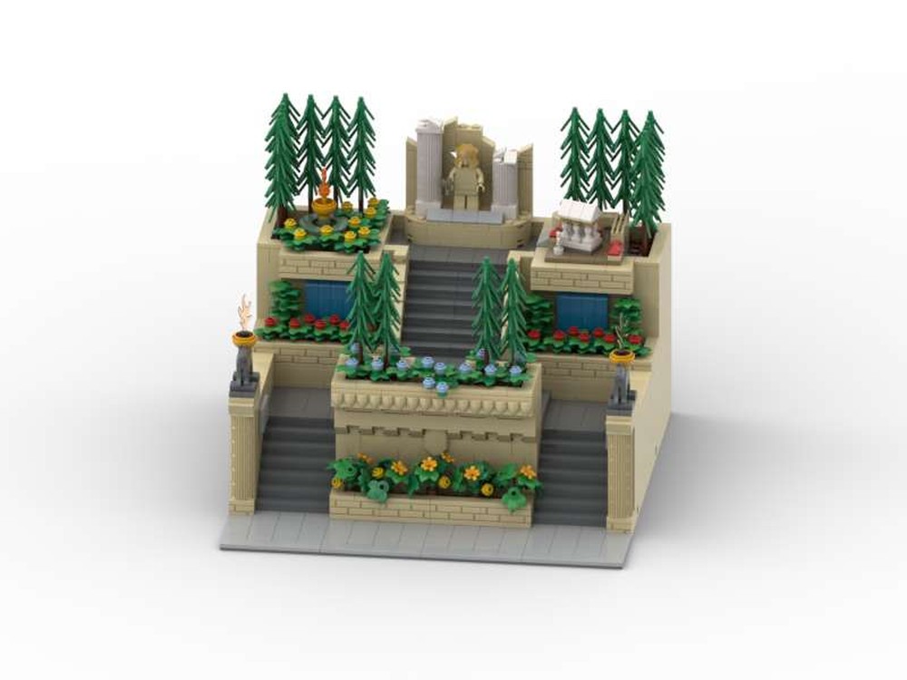 LEGO MOC Roman Monument (Modular) by porklegoguy | Rebrickable - Build ...