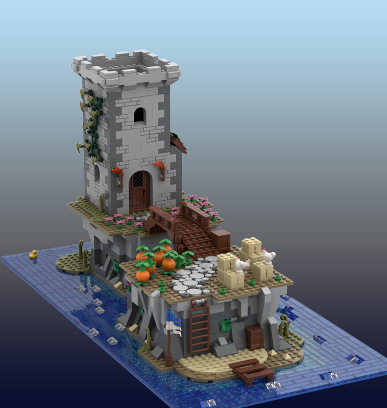 LEGO MOC Medieval islands by LucSoleBricks | Rebrickable - Build with LEGO