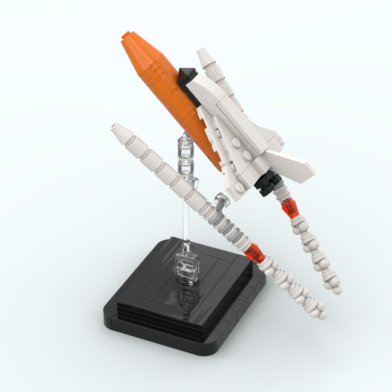 LEGO MOC Space Shuttle Diorama by hg_moc | Rebrickable - Build with LEGO
