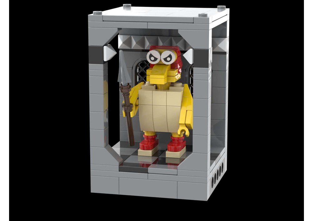 LEGO MOC Koopa Troopa Cube by Brick-Fil-A-Builds | Rebrickable - Build ...