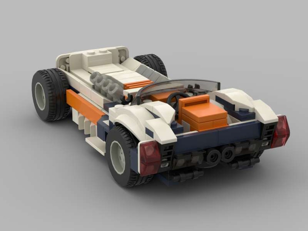 LEGO MOC Cool Roadster by Policarpo | Rebrickable - Build with LEGO