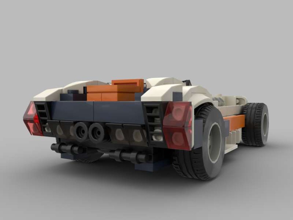 LEGO MOC-164137 Cool Roadster by Policarpo | Rebrickable - Build with LEGO