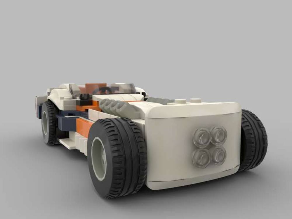 Lego Moc Cool Roadster By Policarpo Rebrickable Build With Lego