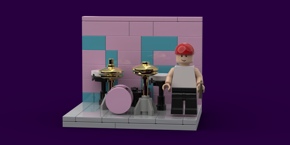 LEGO MOC Music Makers: Josh Dun by Just_A_Builder | Rebrickable - Build ...