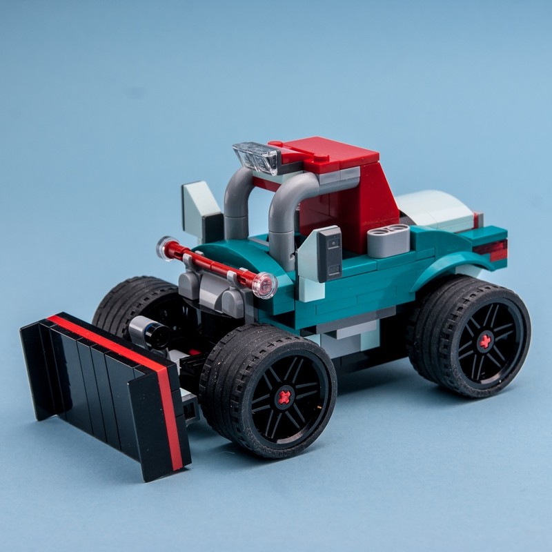 LEGO MOC 31127 Plow Tractor by Keep On Bricking | Rebrickable - Build ...