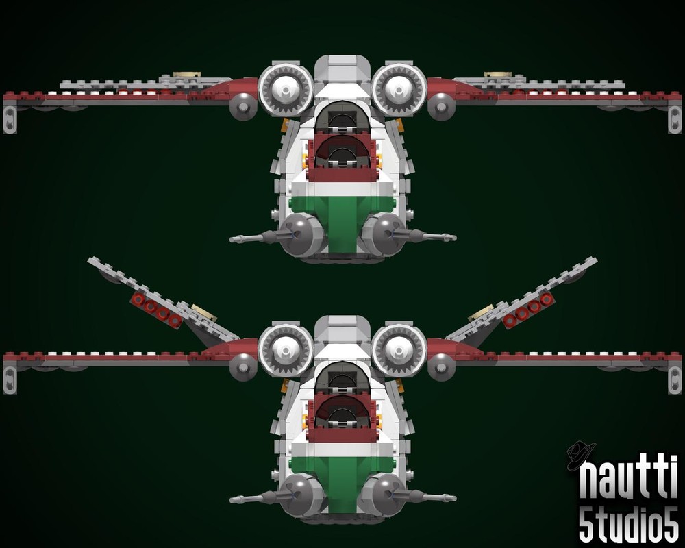LEGO MOC Republic ARC-180-T by hautti5 | Rebrickable - Build with LEGO