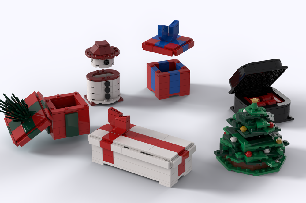 LEGO MOC The jewelry gift box set by Dor0thy6 | Rebrickable - Build ...