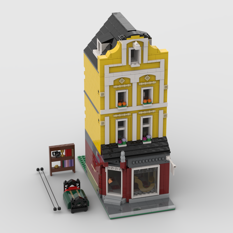 LEGO MOC Antique Toy Store Modular Building by CardinalBricks ...