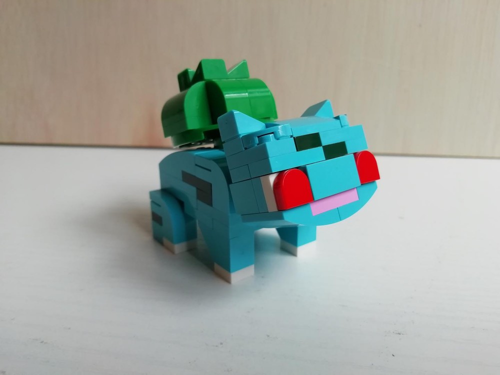 Lego Moc Bulbasaur Pokémon By Amybricks Rebrickable Build With Lego