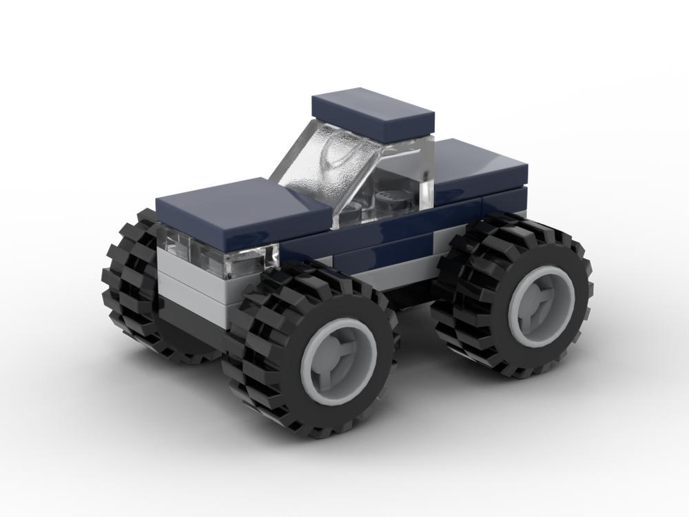 LEGO MOC Micro Race Truck by zuccalmaglio | Rebrickable - Build with LEGO