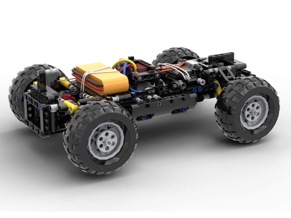 LEGO MOC Micro Race Truck by zuccalmaglio | Rebrickable - Build with LEGO