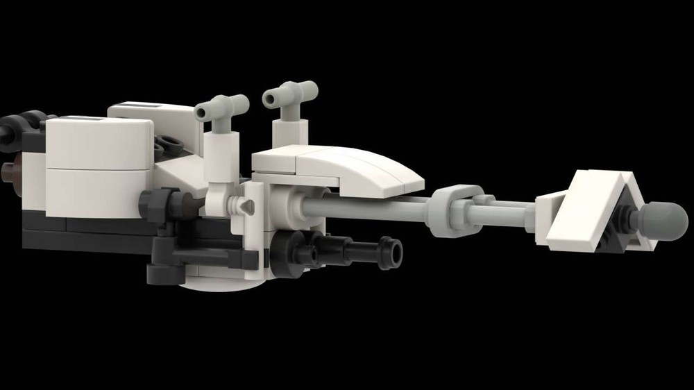 LEGO MOC Custom Land Speeder by _BRICKCRAFTS_ | Rebrickable - Build ...