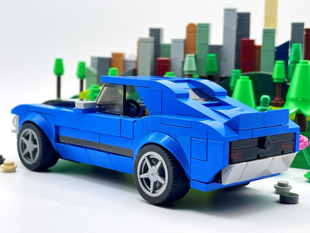 Lego Moc 1971 Ford Maverick By Ibrickeditup Rebrickable Build With Lego